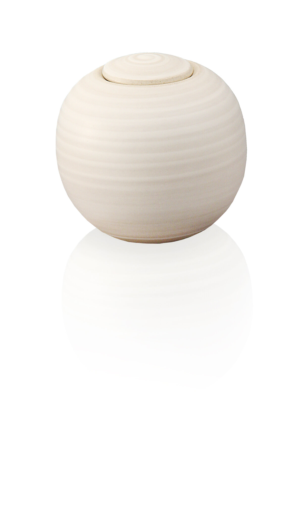 Kleinurne, Keramik, weiss : Unser Angebot an Urnen : Egli Sarg AG